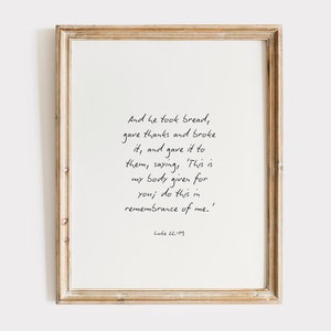 Scripture Wall Art Christian Prints Wall Hanging With Modern Christian ...