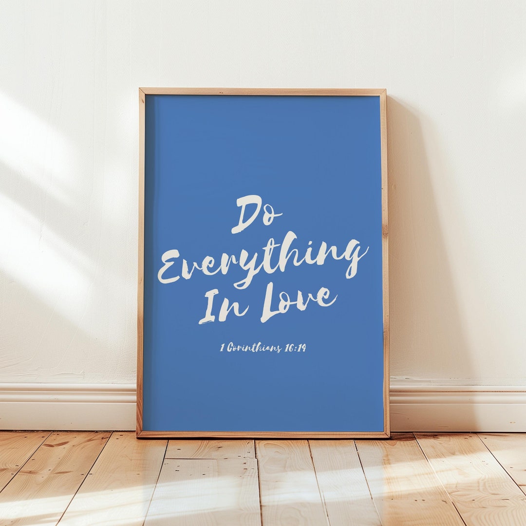 Bible Verse Wall Art Inspirational Quote Wall Hanging With Scripture ...