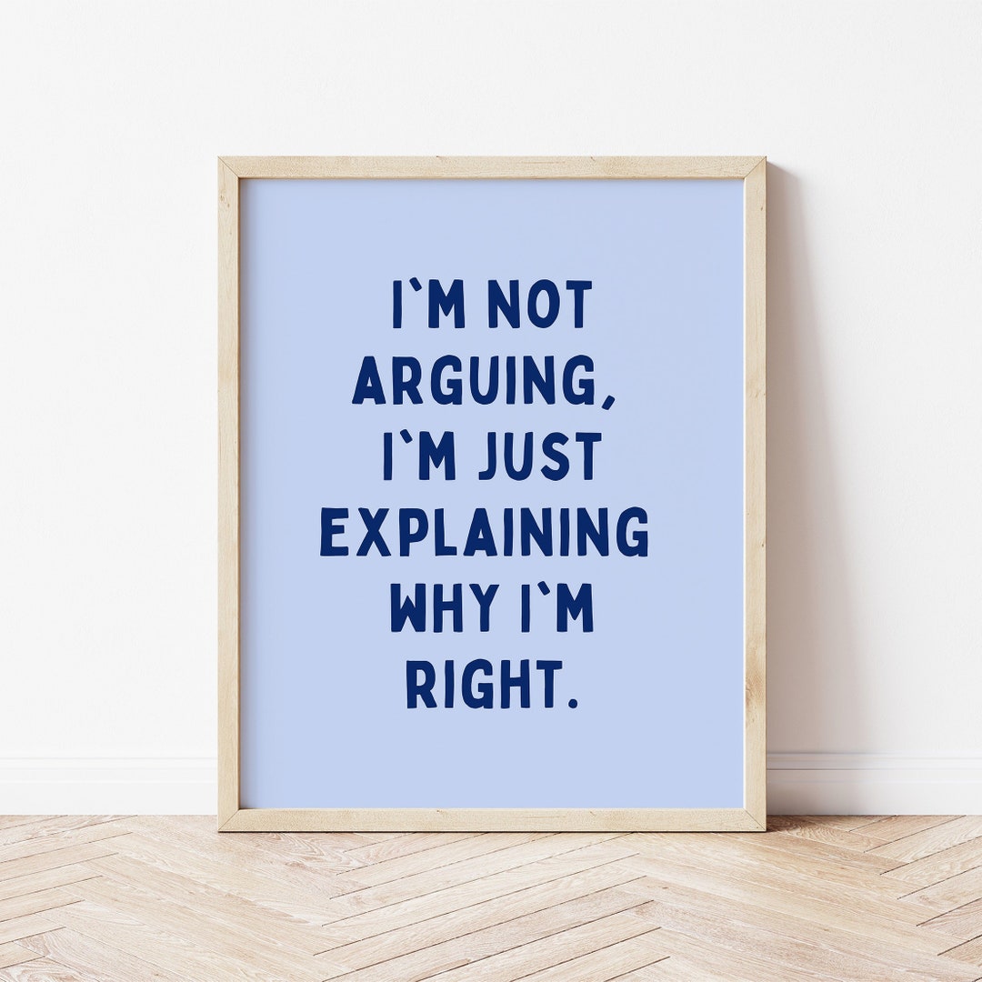 Funny Wall Art Prints Minimalist Eclectic Wall Art Funny Gift for ...