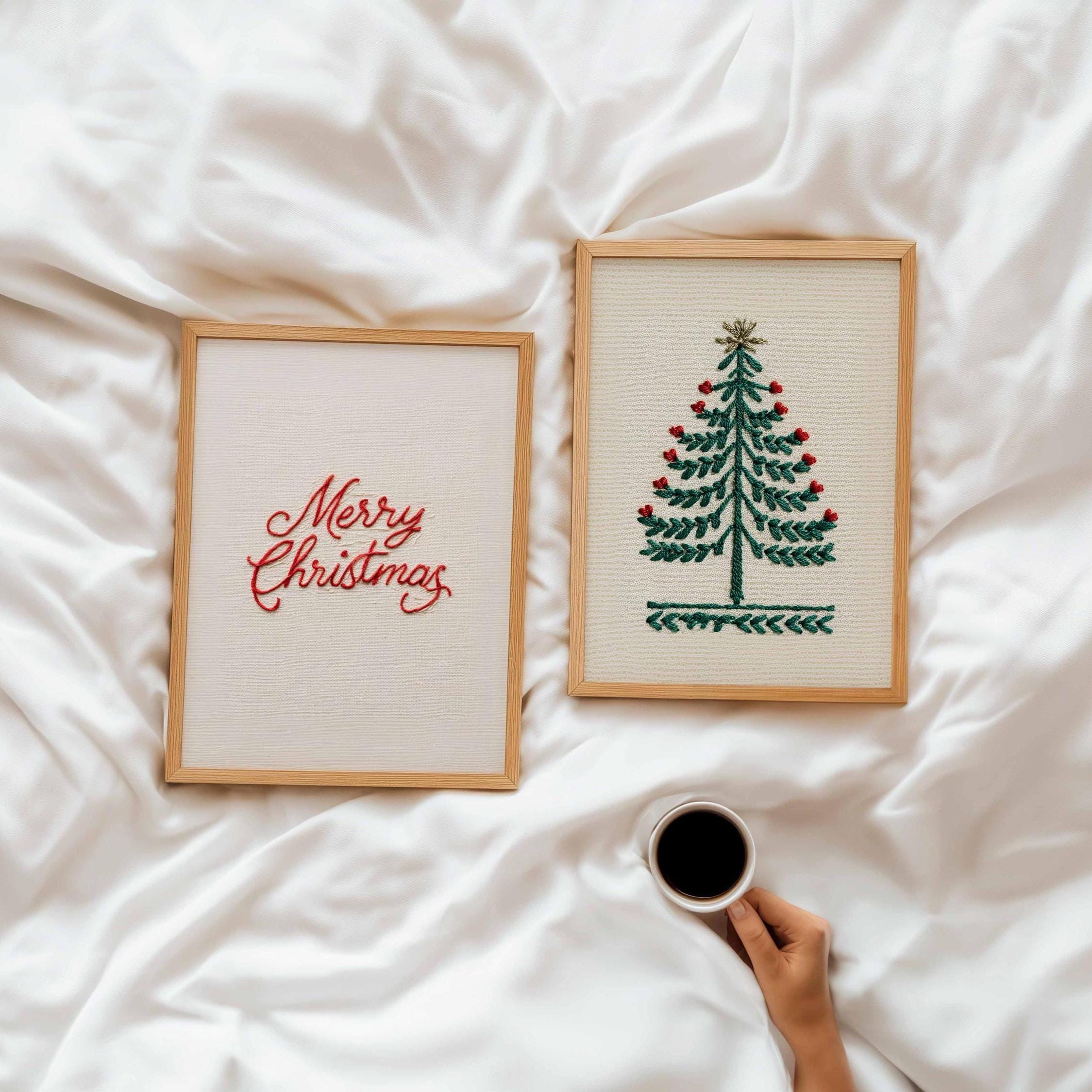 Vintage Christmas Print Set: Holiday Wall Art Gallery (digital Download ...