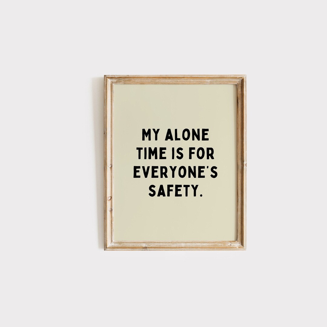 Funny Wall Art Prints Minimalist Eclectic Wall Art Funny Gift for ...