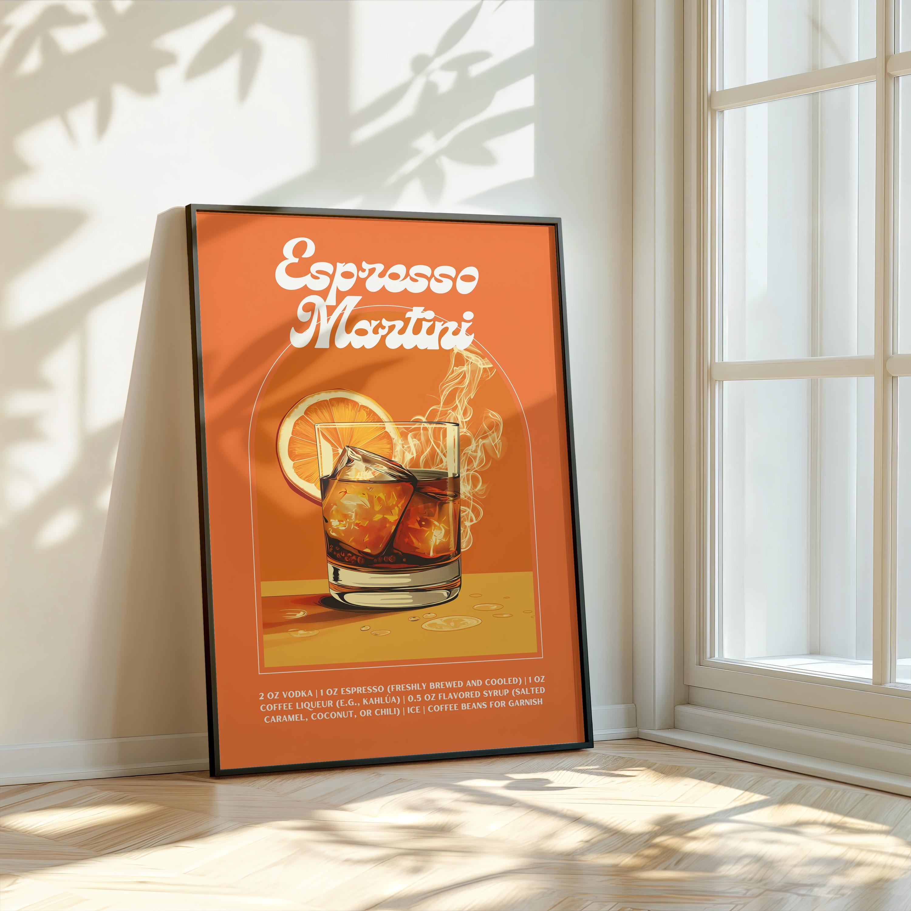Bar Wall Art Downloadable Prints, Bar Cart Decor Print, Cocktail Poster ...