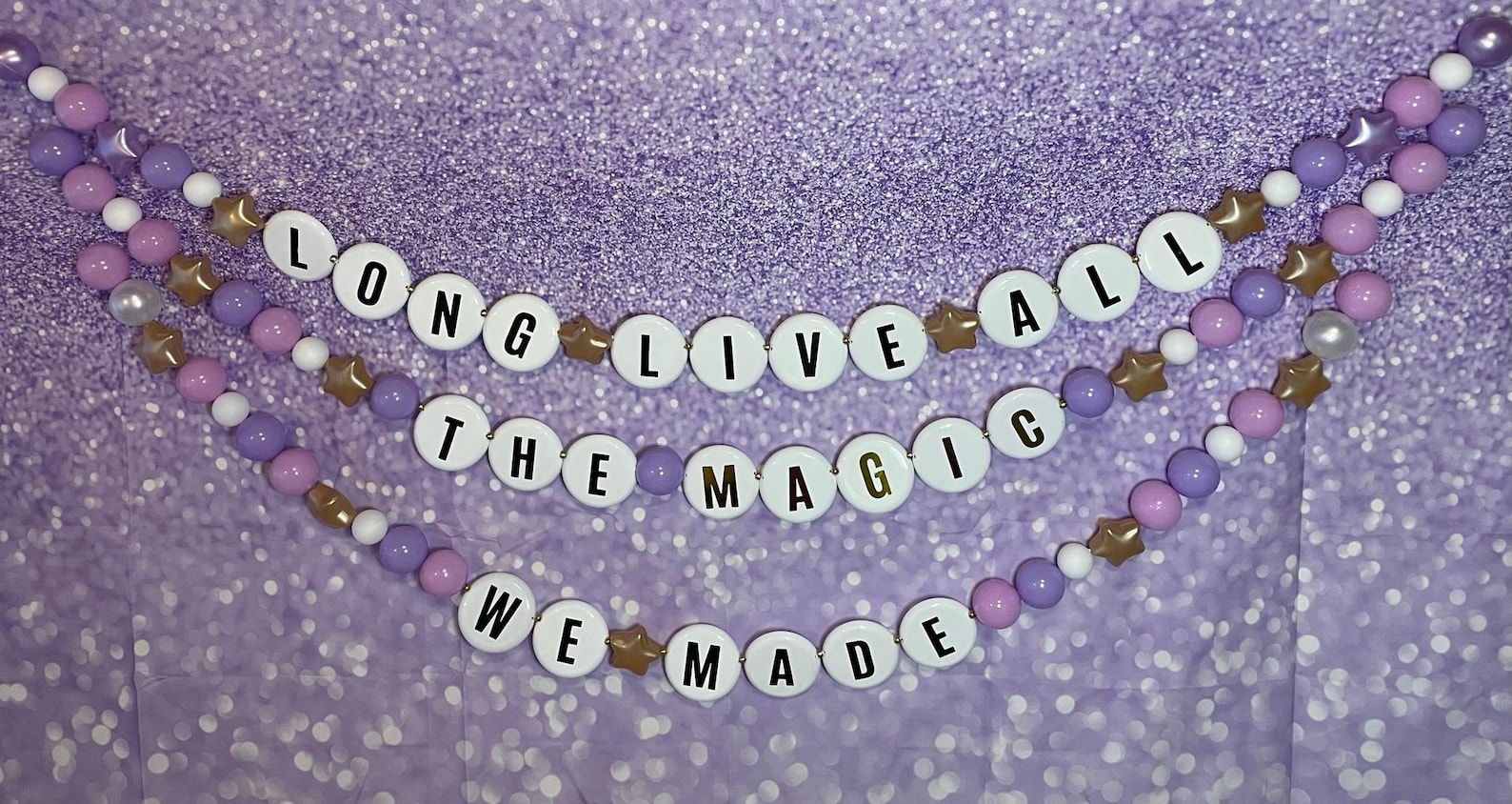 Personalized Friendship Bracelet Banners, Party Decor, Birthday ...