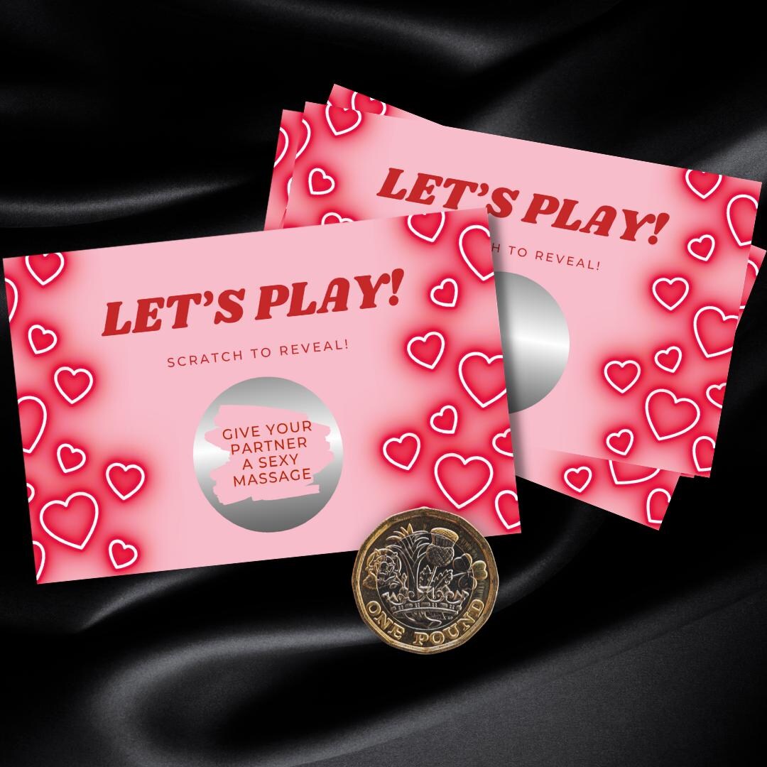 Saucy Scratch-to-reveal Cards: Racy Fun for Couples - Etsy