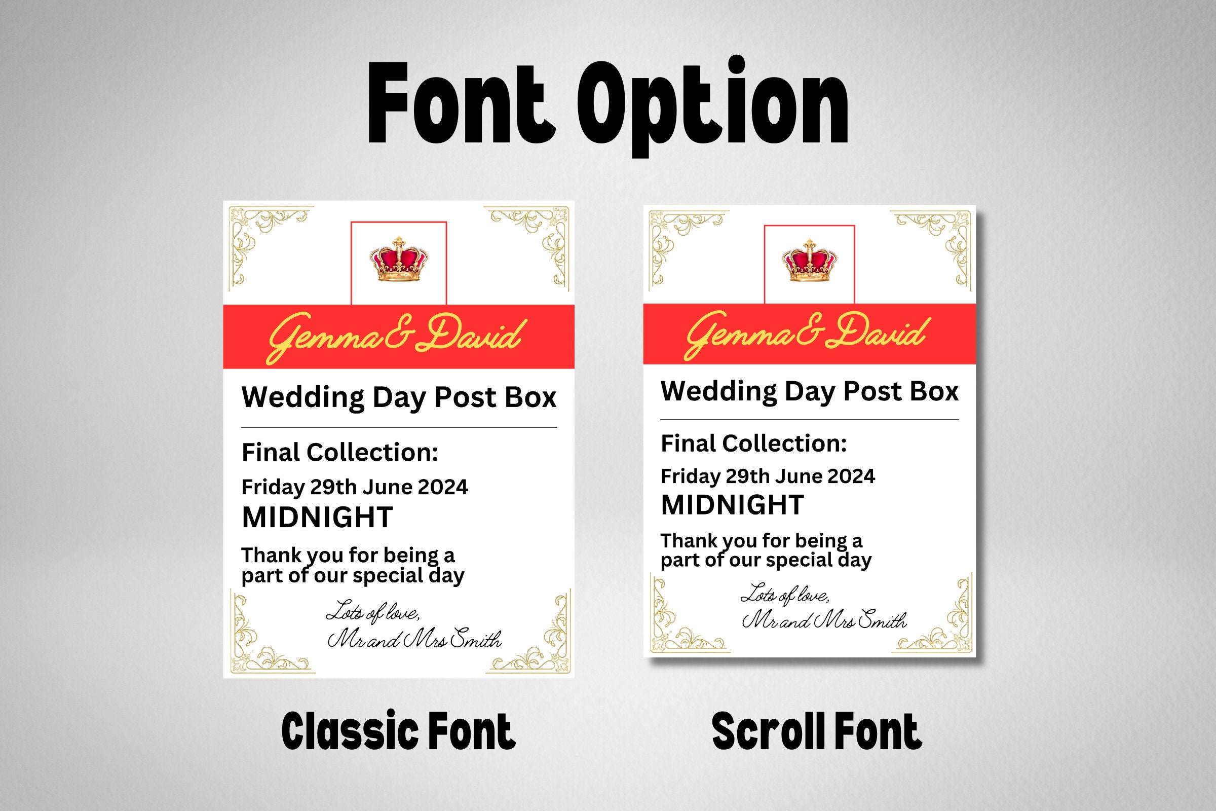 Wedding Post Box Sign Mail Cards and Gifts Personalised LGBT Wedding ...