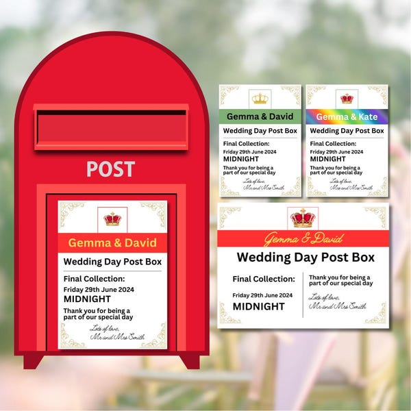Wedding Post Box - Etsy UK