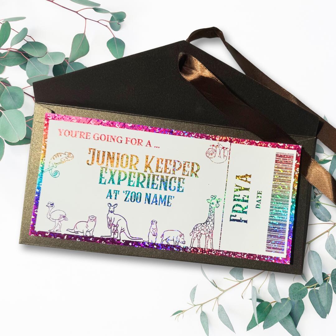 Junior Zoo Keeper Experience - Animal Park - Ticket - Kids - Birthday ...