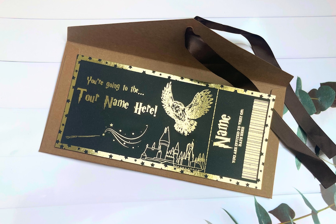 Magic Studio Tour - Ticket - Kids - Birthday - Wizarding - Christmas ...