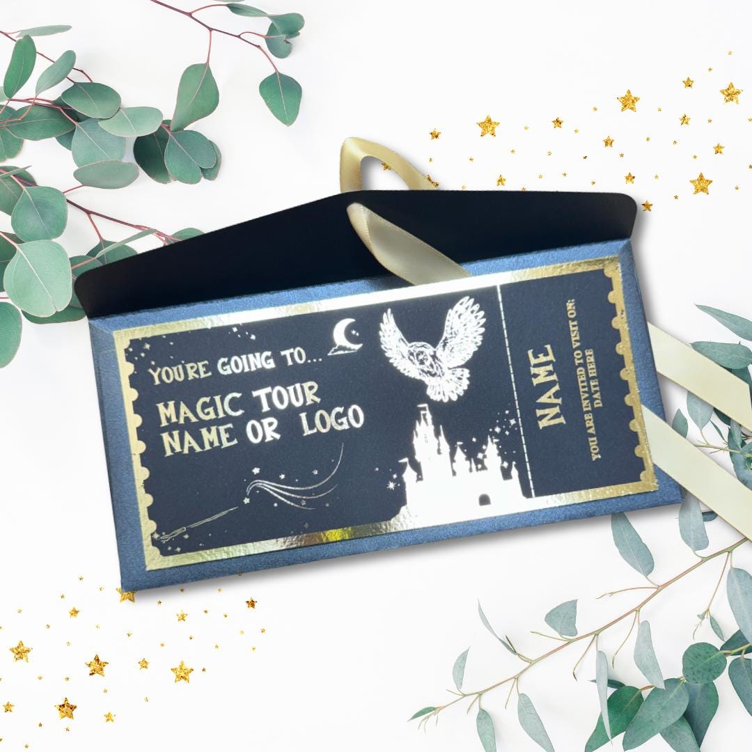 Magic Studio Tour - Ticket - Kids - Birthday - Wizarding - Christmas ...