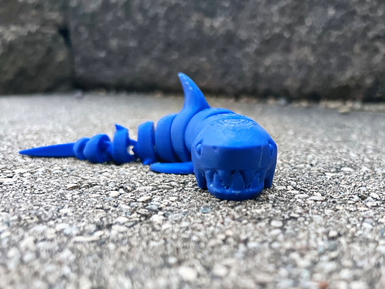 Flexible Fidget Toy Shark | Articulated | Cool 3d Printed Flexi Pocket ...