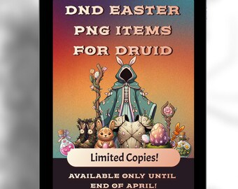 Dnd Easter Druid PNG Clipart – 16 Fantasy Digital Items With Lore | Dnd ...