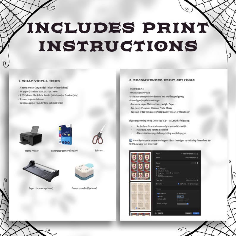 Spooky 5e Dnd Magic Item Cards - 36 Printable Cards - Etsy