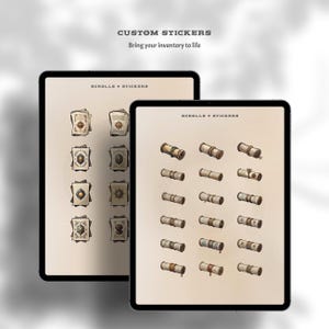 Dnd Potions and Scrolls Inventory Bundle | Fillable PDF With Custom ...