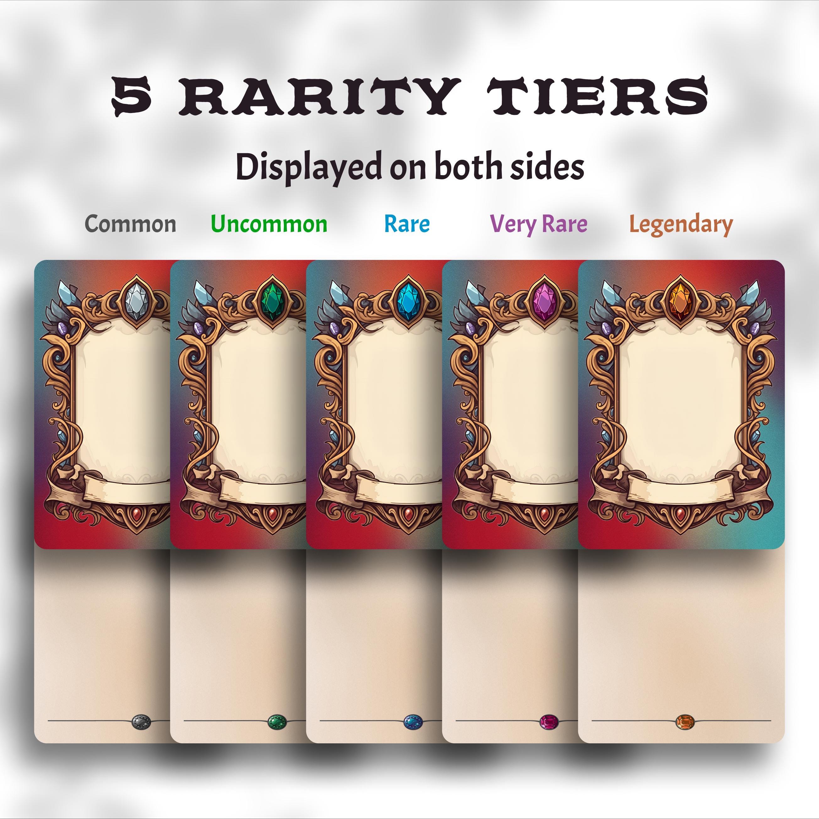 Dnd Potion Cards: 37 Printable 5e Magic Item Cards - Etsy