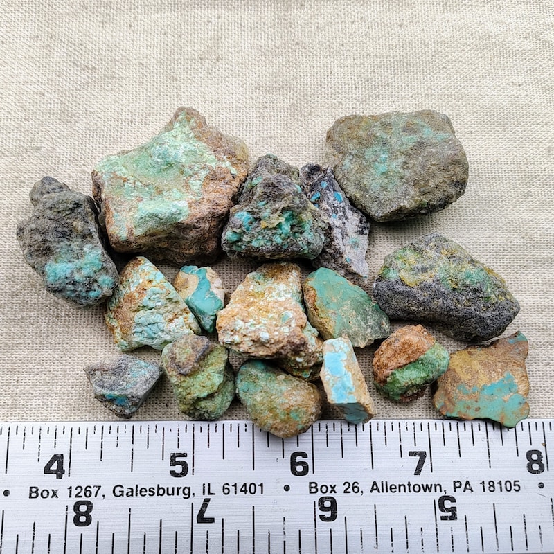 Rough Turquoise - Etsy