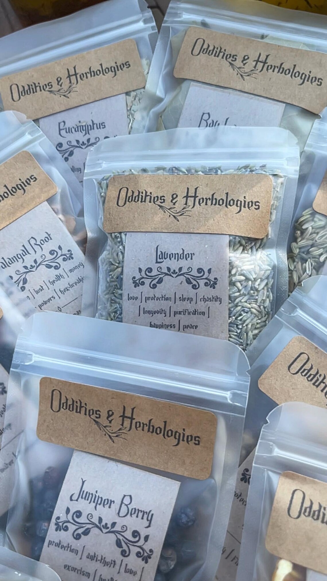 MAGICKAL HERBS ||| 45+ Herbs ||| Spell and Sachet Herbs ||| Dried Herbs ...