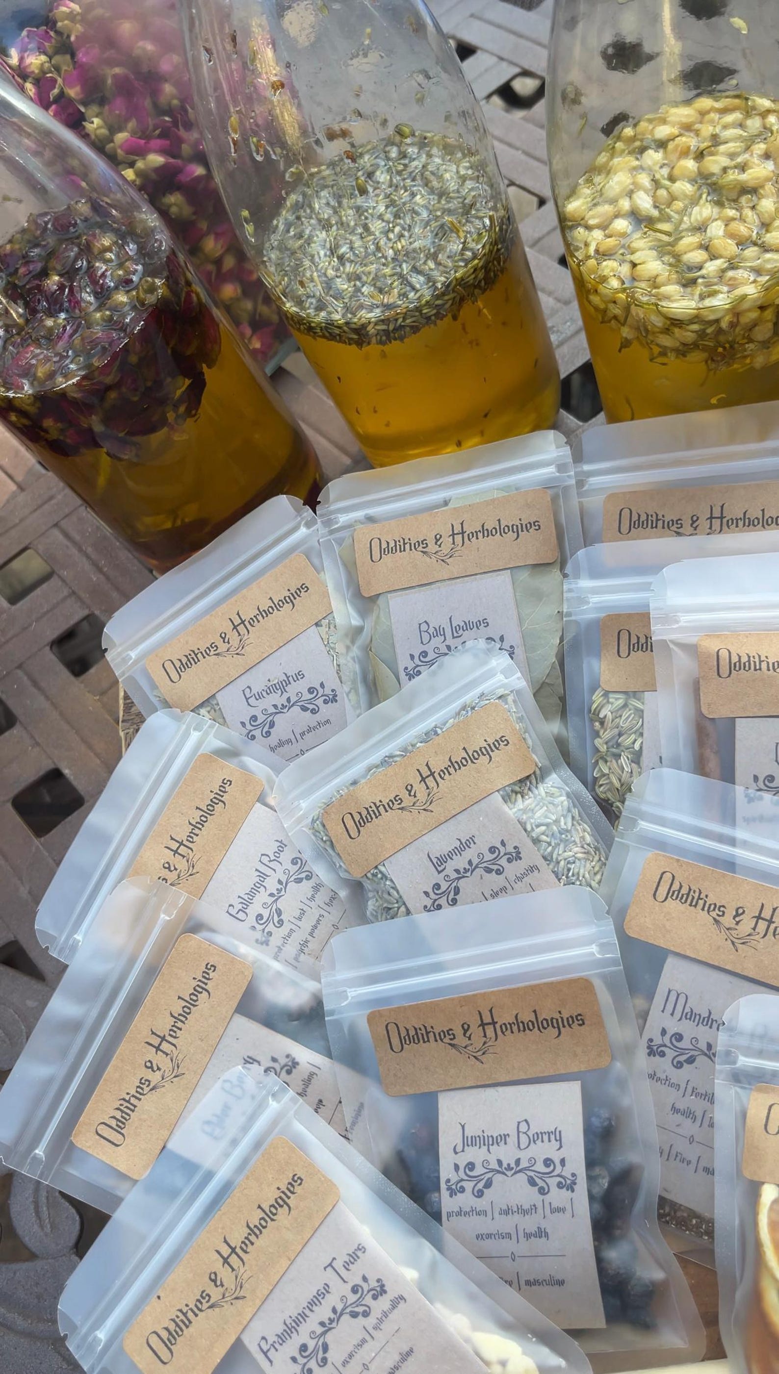 MAGICKAL HERBS ||| 45+ Herbs ||| Spell and Sachet Herbs ||| Dried Herbs ...