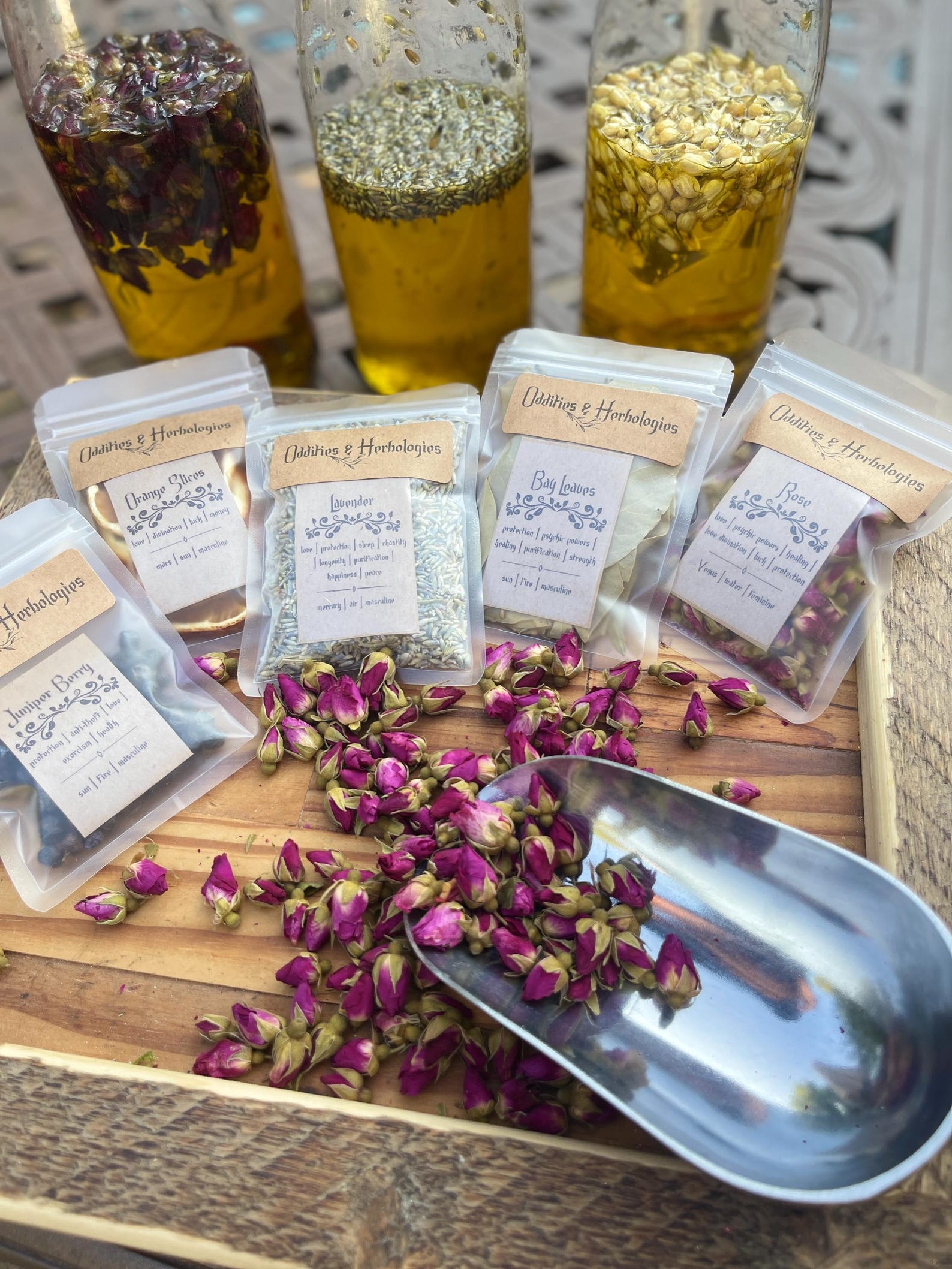 MAGICKAL HERBS ||| 45+ Herbs ||| Spell and Sachet Herbs ||| Dried Herbs ...