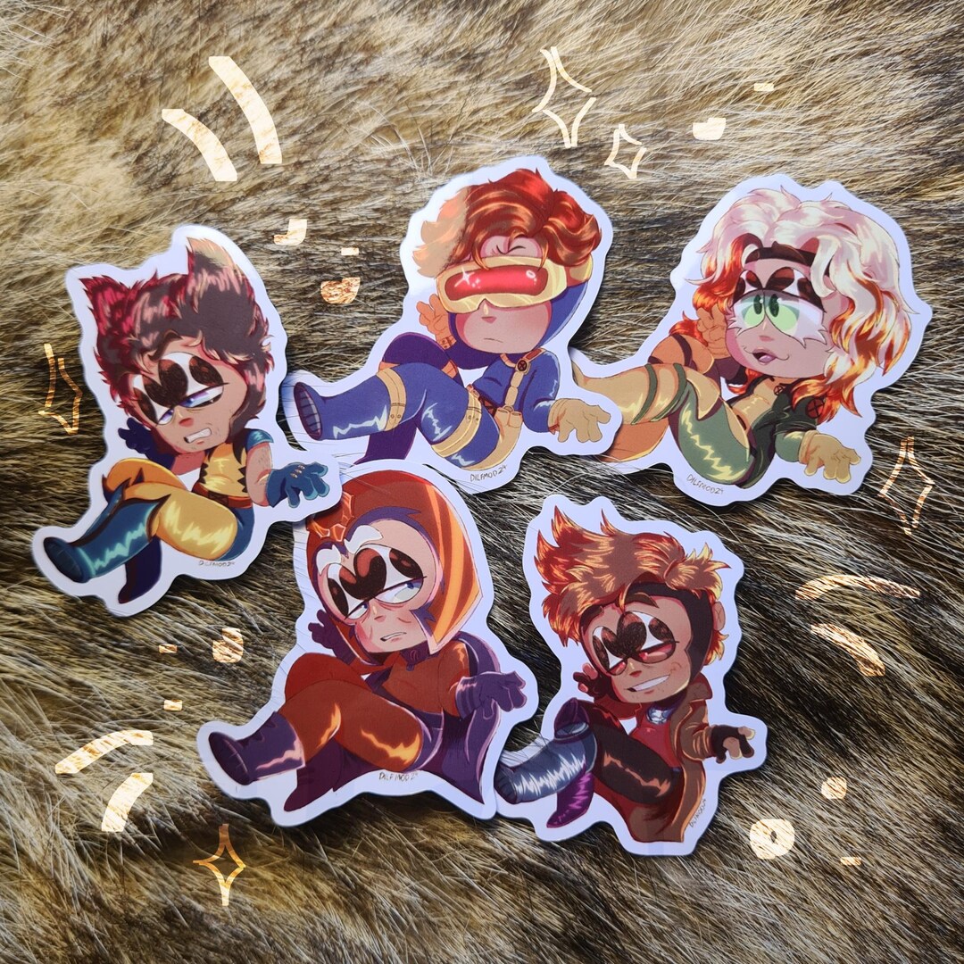 Little Mutants Stickers Wave 1 - Etsy