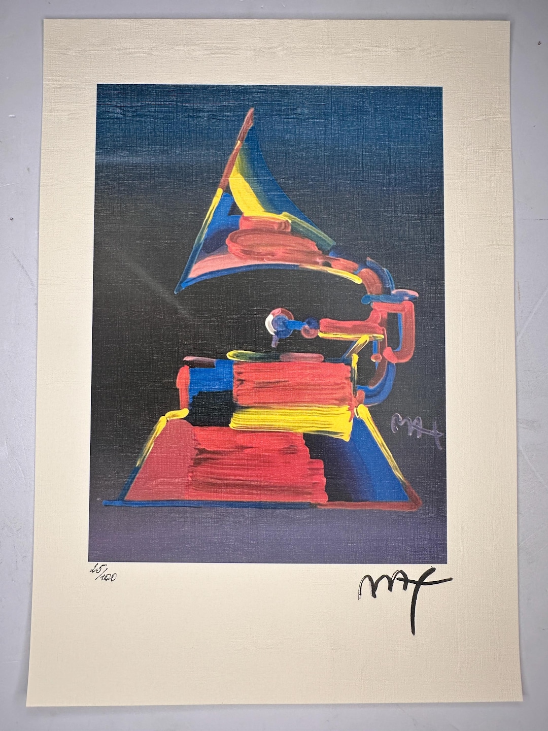 Peter Max Print, Certificate, Max Poster, Pop Art, Wall Art, Lithograph ...