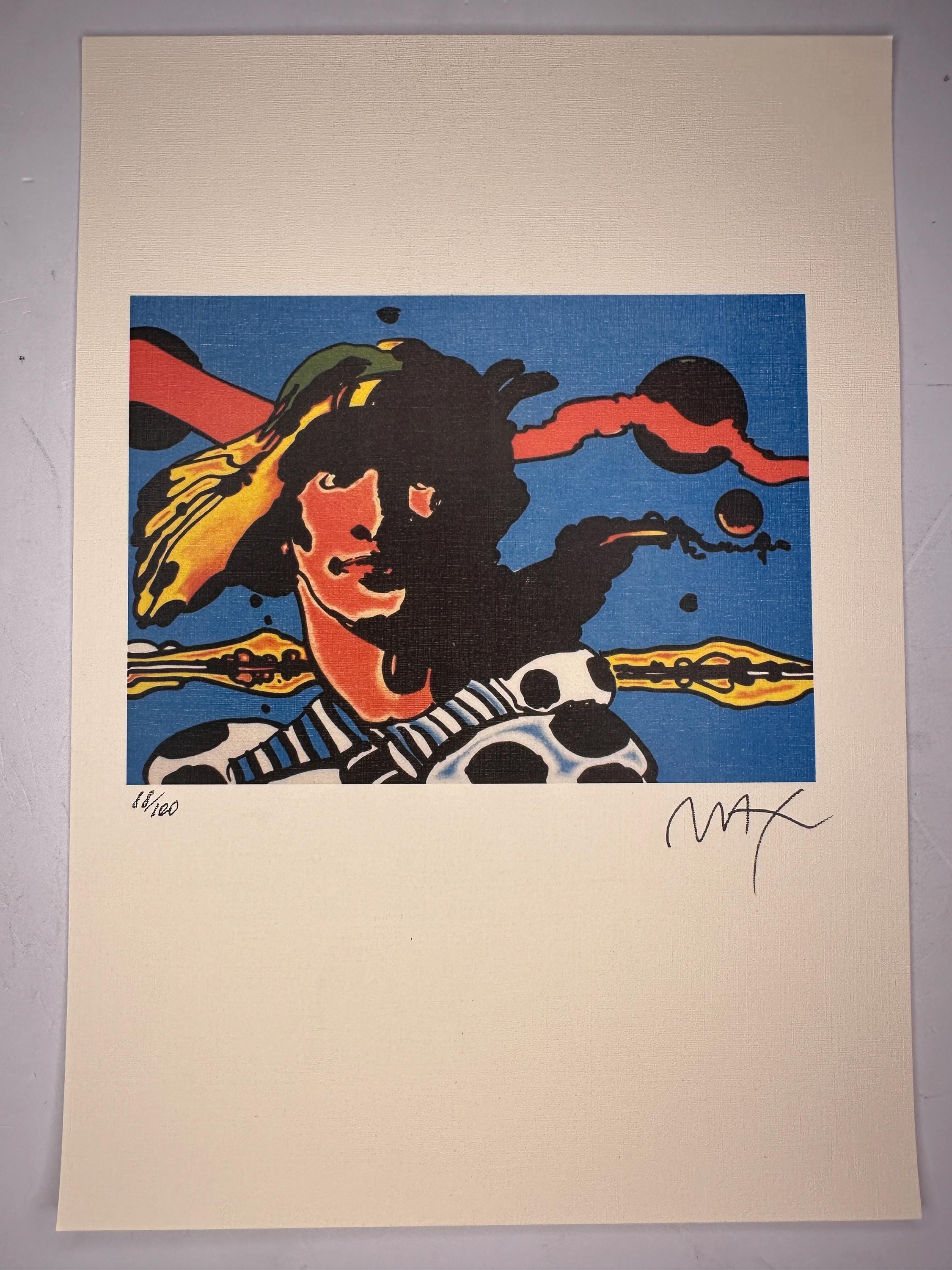 Peter Max Print, Certificate, Max Poster, Pop Art, Wall Art, Lithograph ...