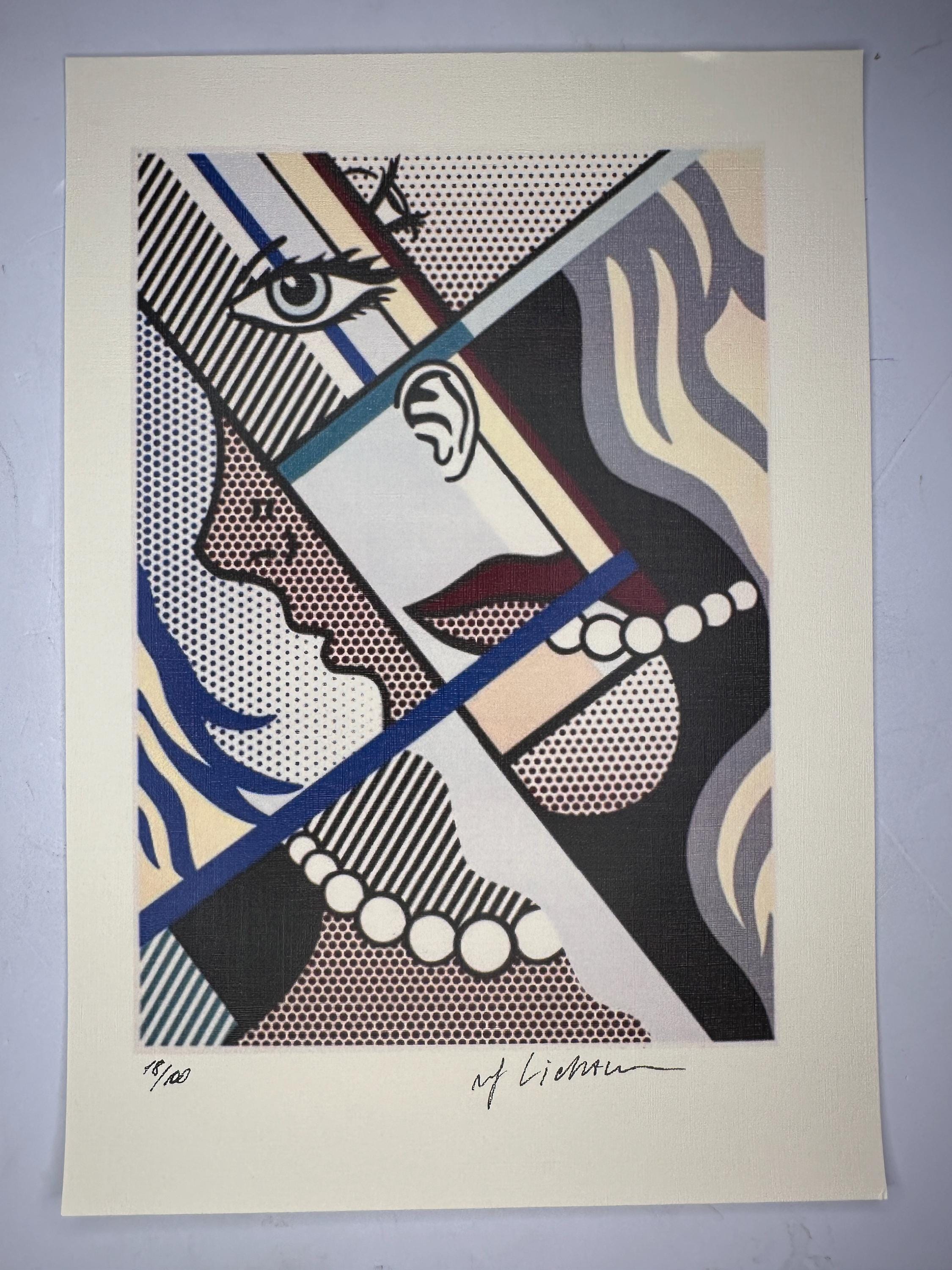 Roy Lichtenstein Print, Certificate, Lichtenstein Poster, Pop Art, Wall ...