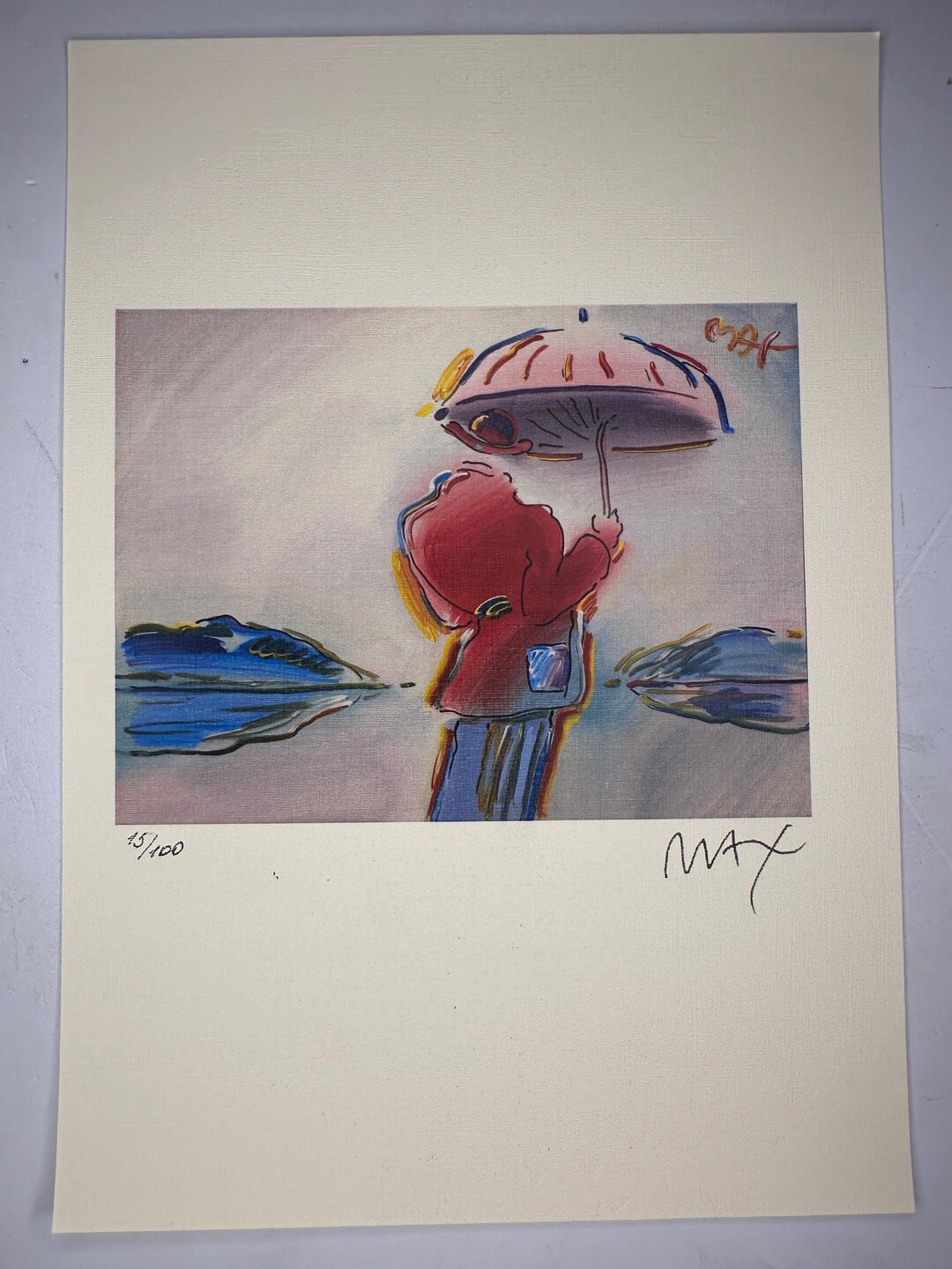 Peter Max Print, Certificate, Max Poster, Pop Art, Wall Art, Lithograph ...