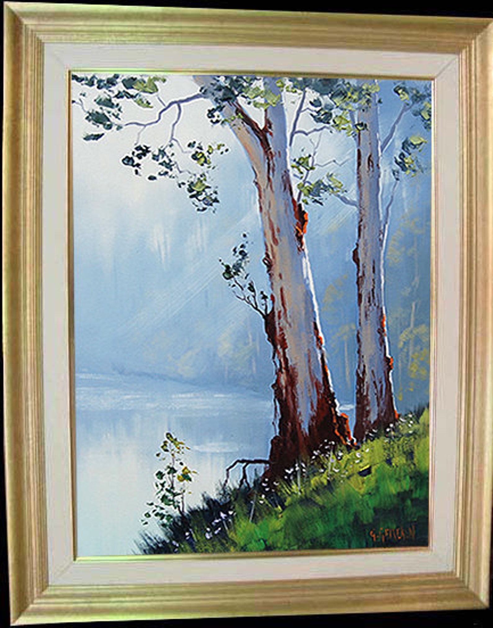 TREE PAINTINGS Australian Artwork Traditional Oil by Graham Gercken - Etsy