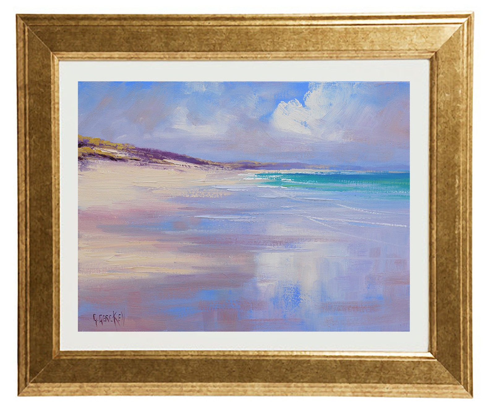 Beach Print , Painting Prints, Beach Scene, Beach Picture ...