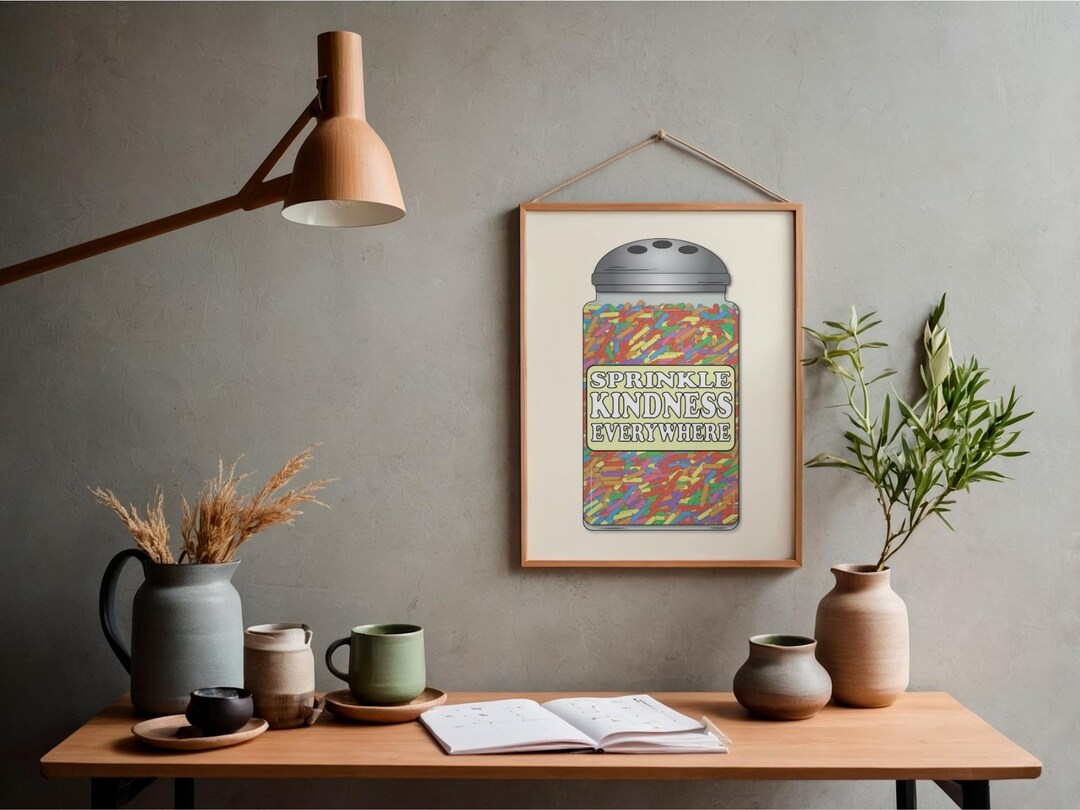 Sprinkle Kindness Everywhere Printable | Kindness Wall Art ...