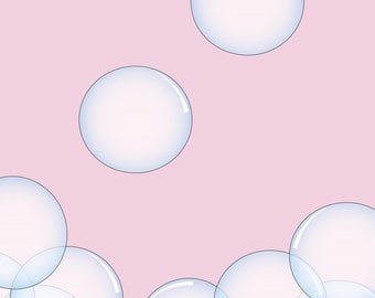 Bubble Pink Background Bubble Pink Wallpaper Pink Bubble for Scrapbook ...