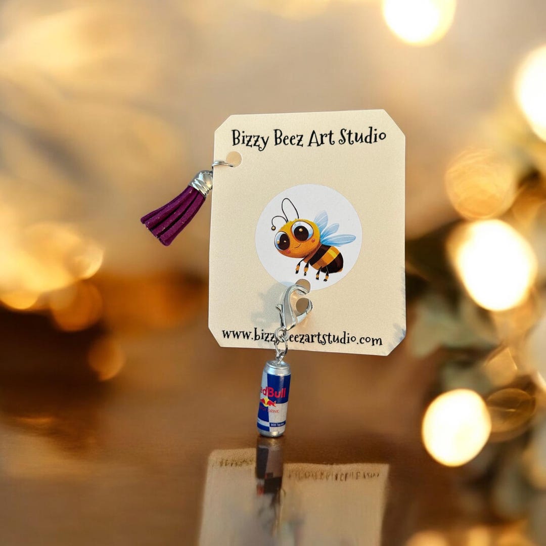 Energy Drink Charm, Energy Drink, Charm, Shoe Charm, Keychain Charm ...