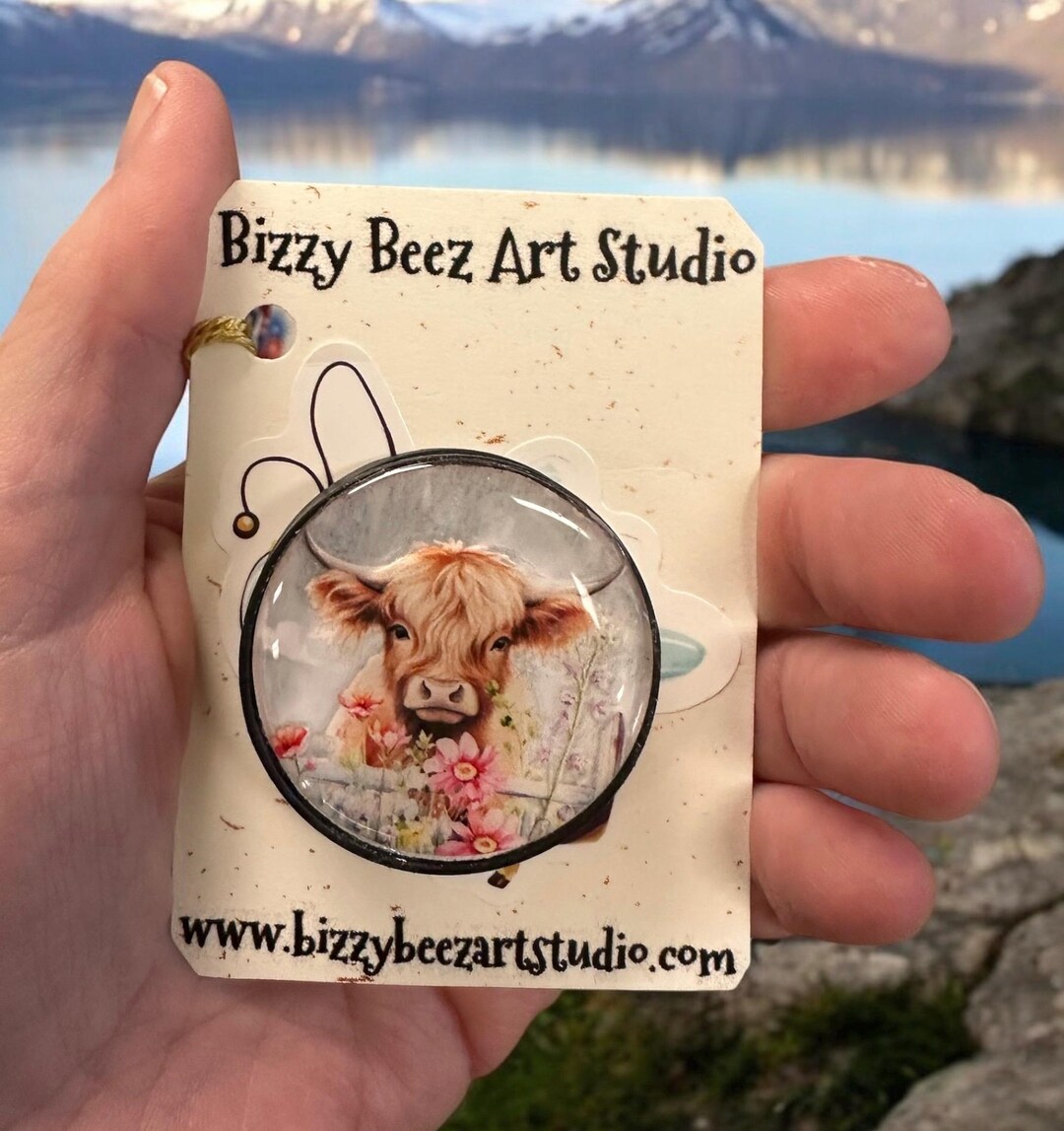 Cute Pop Sockets, Highland Cow, Great Gift Idea for Valentines Day ...