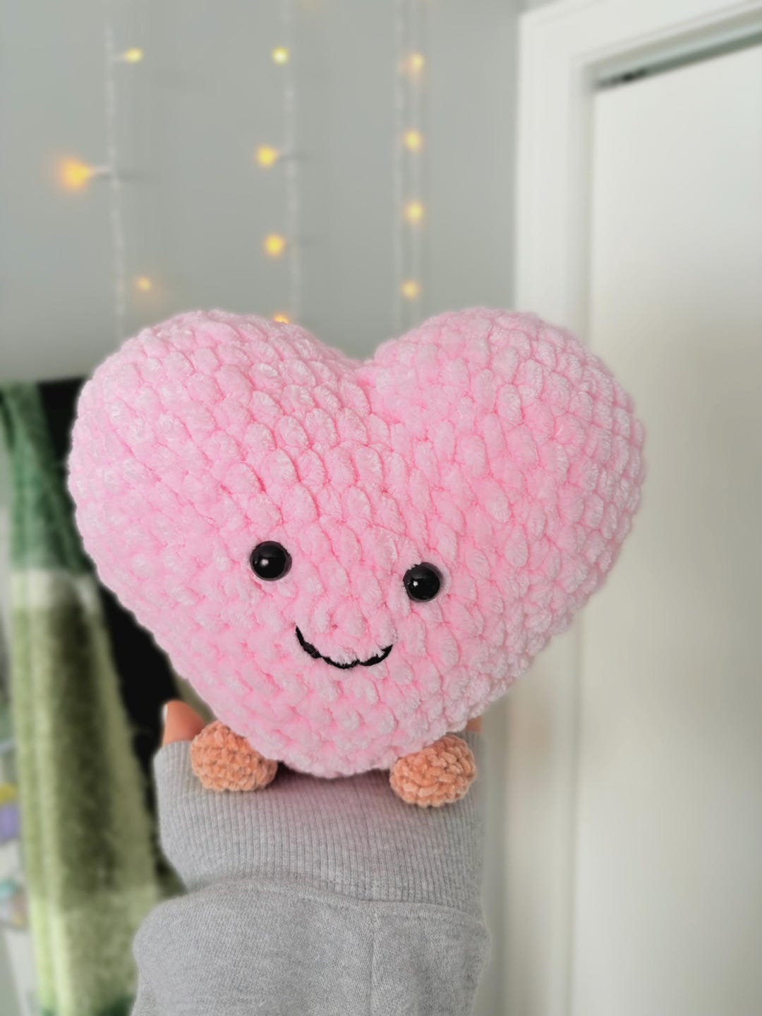 Crochet Heart Jellycat - Etsy