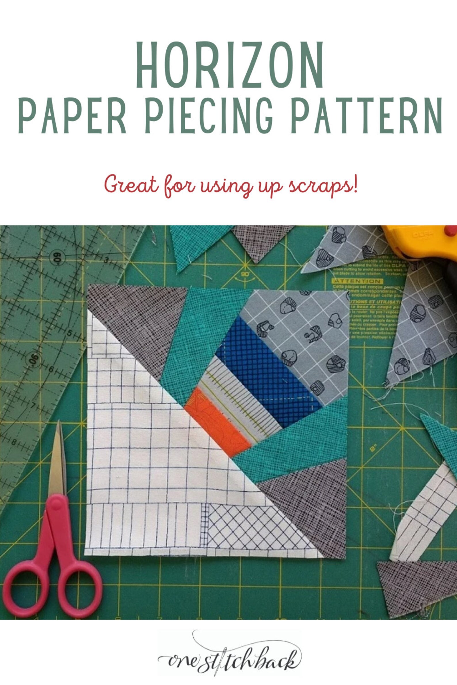 Horizon Paper Piecing Pattern - Etsy