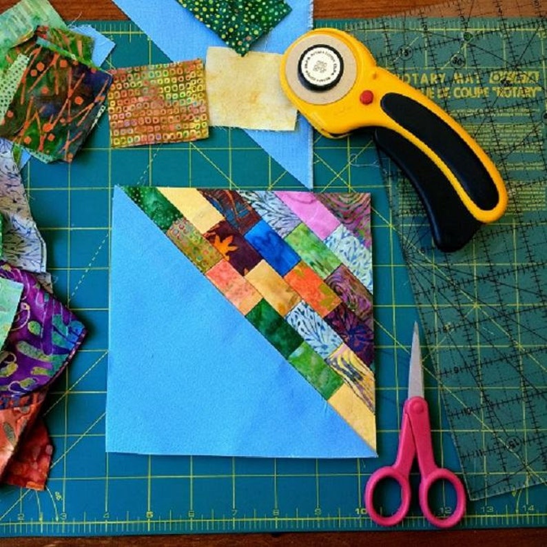 Brix Paper Piecing Pattern - Etsy