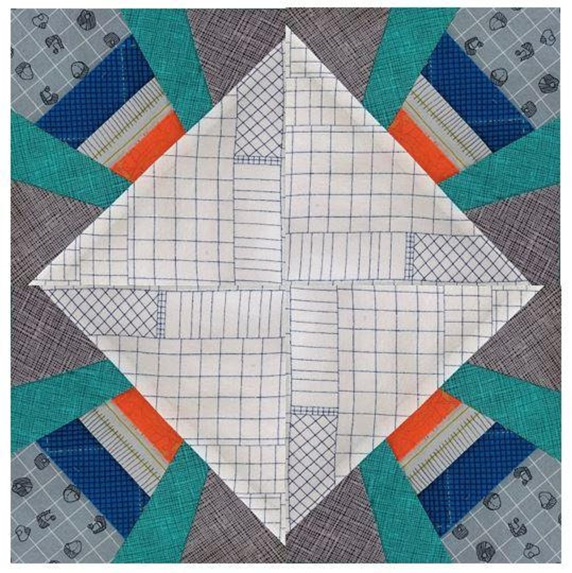 Horizon Paper Piecing Pattern - Etsy