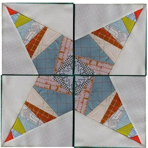 Scrappy Splits Paper Piecing Pattern - Etsy