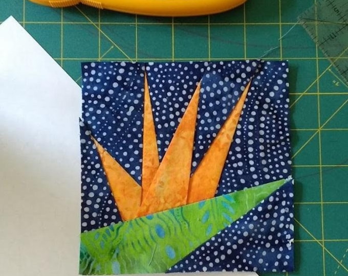 Pine Cone Quilt Block, Paper Pieced Quilt Pattern, PDF Pattern, Instant ...