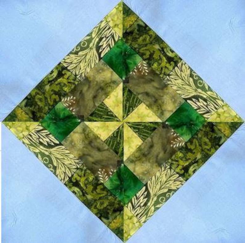 Brix Paper Piecing Pattern | Etsy