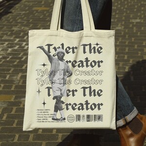 Tyler the Creator Tote Bag Vintage Hip Hop Reusable Shopper, Retro ...