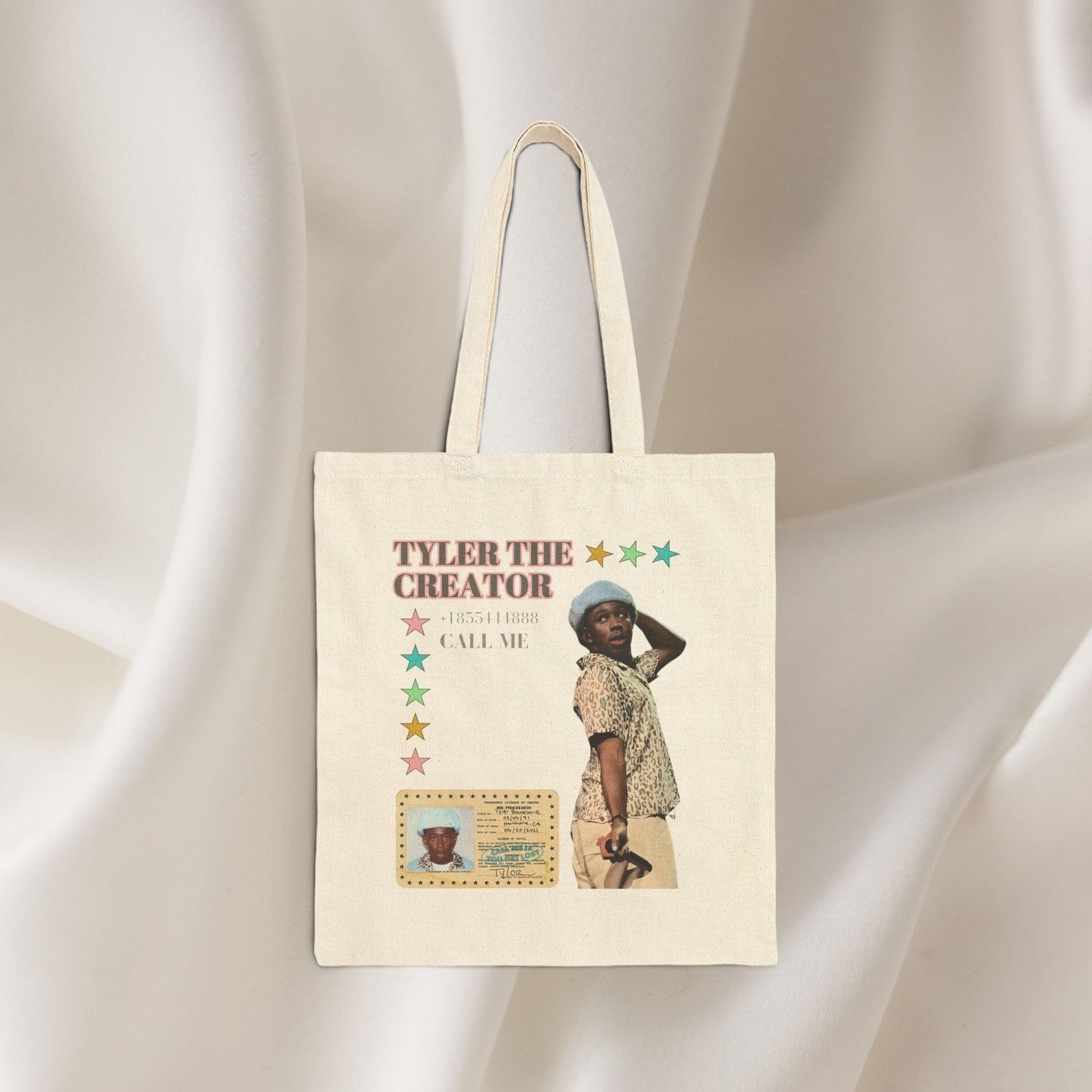 Tyler the Creator Tote Bag Vintage Hip Hop Reusable Shopper, Retro ...