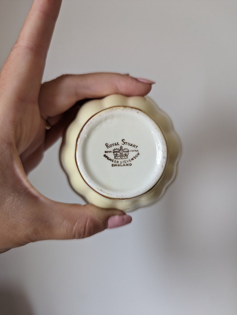 Vintage Royal Stuart Creamer and Sugar Bowl set - Etsy