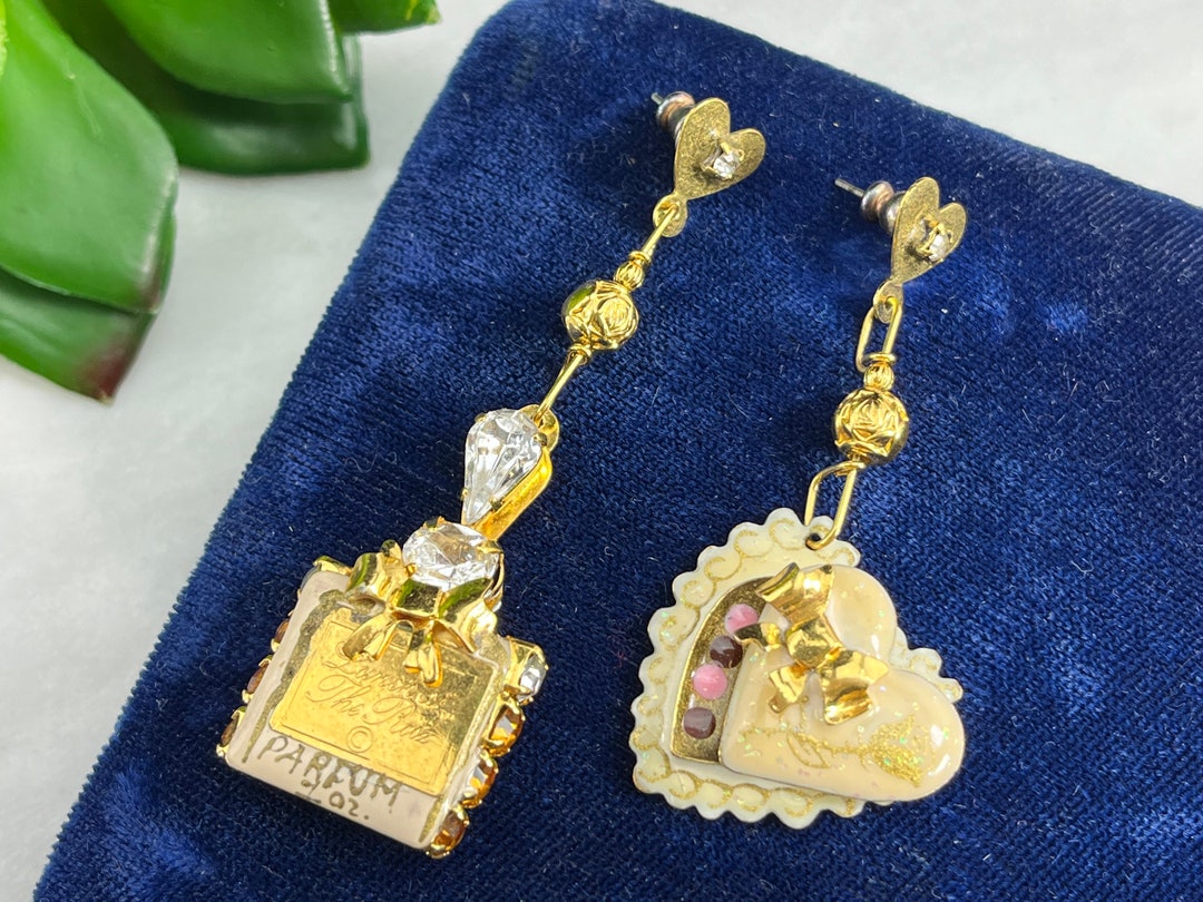 Lunch at the Ritz Earrings - Eau De Snack Heart Candy Box & Parfum ...