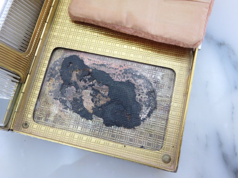 Vintage Jeweled Evans Purse Silver Compact Purse Art Deco - Etsy