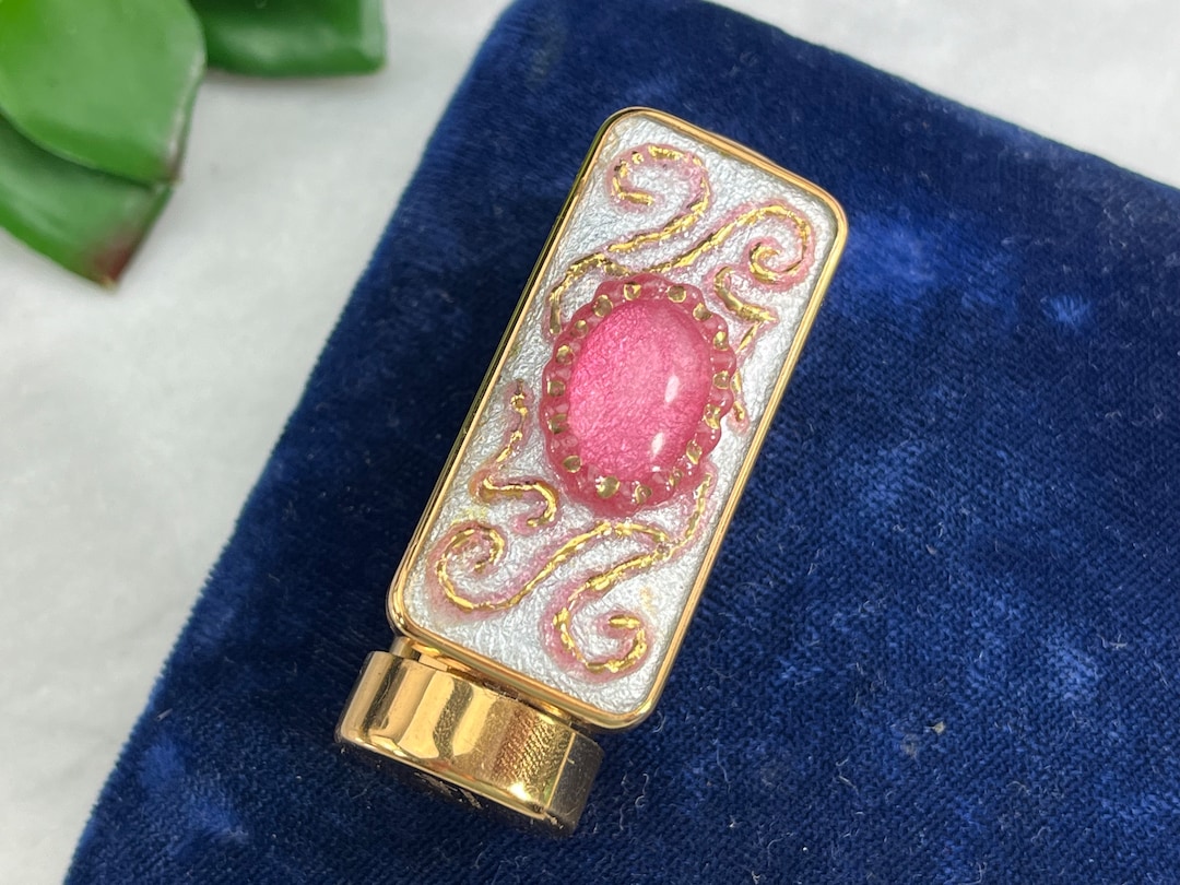 French Lipstick Case With Pop up Mirror Mirlip Paris - Etsy