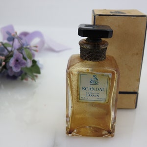 Perfume Bottle - Scandal Lanvin, Paris, French Perfume Bottle and ...