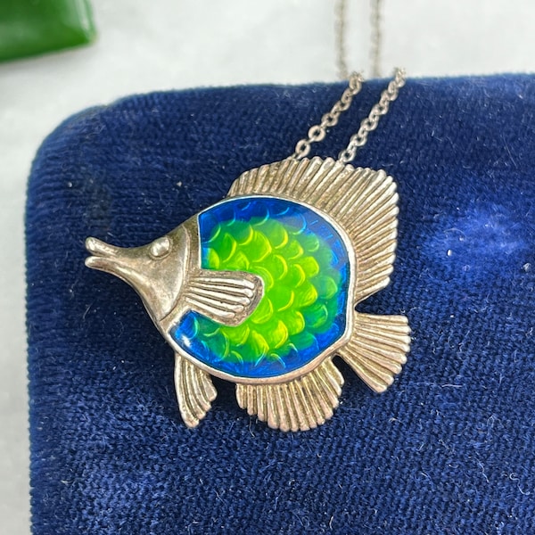 Enamel Fish - Etsy