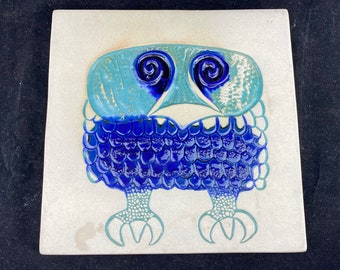 Art Pottery Owl | Etsy