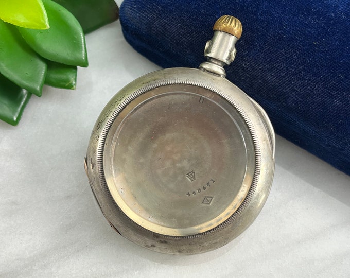 Antique Pocket Watch Case - Keystone Leader Coin Silver, AS IS Parts ...